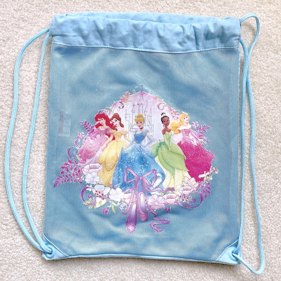 Disney | Accessories | Disney Princess String Bag | Poshmark